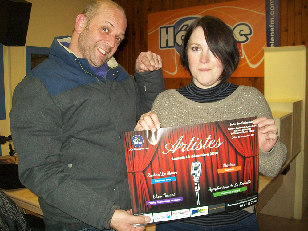 #ScèneOuverte le 02/12/16 avec Marc Cador, artiste de La Rochelle ...