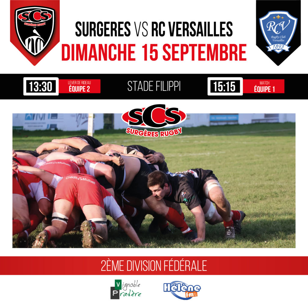 Surgères : le SCS rugby prêt pour la reprise – HELENE FM